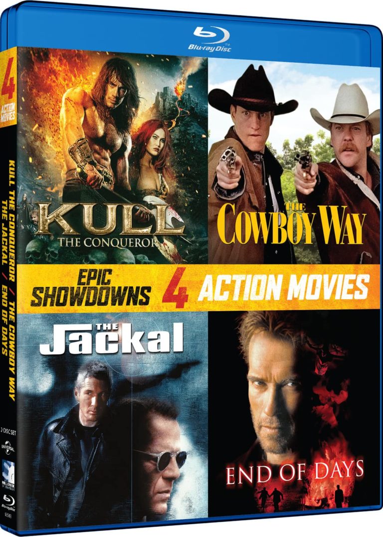 EPIC SHOWDOWNS: 4 ACTION MOVIES – Blu-ray Review – ZekeFilm
