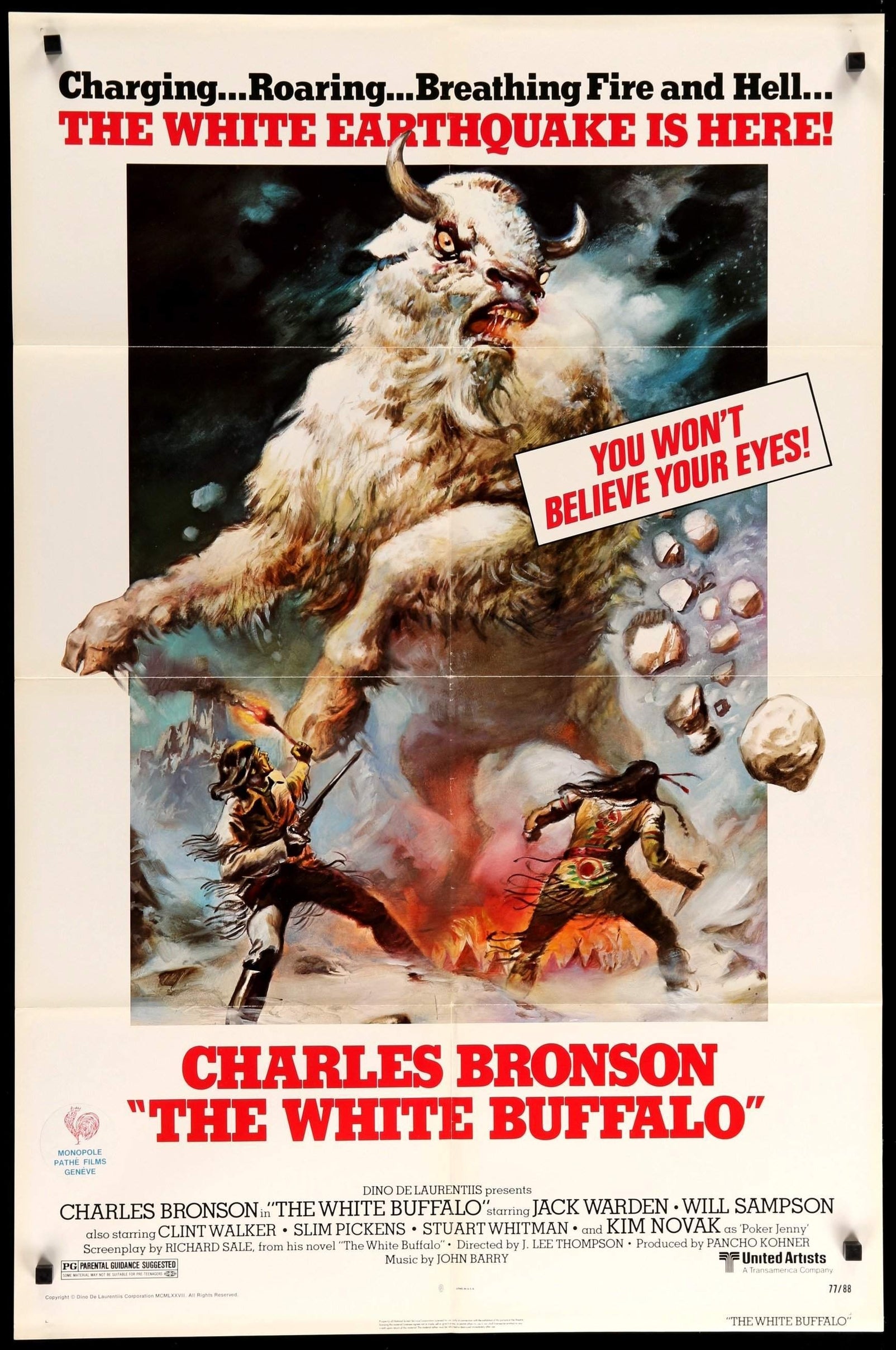 THE WHITE BUFFALO (1977) – Blu-ray Review – ZekeFilm
